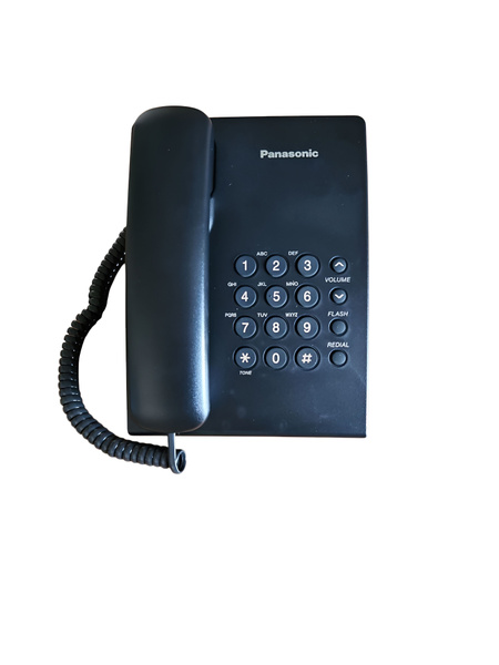 Телефон проводной Panasonic KX-TS2350RUB купить на OZON по низкой цене ...