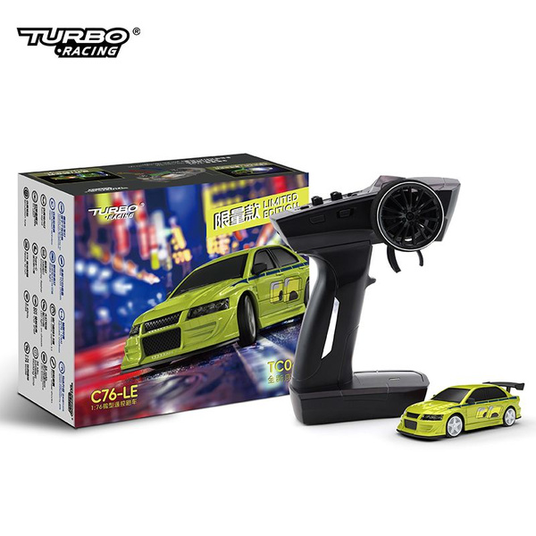 Turbo Racing 1/76 C76 MINI RTR Дистанционное управление + Дорожный ...