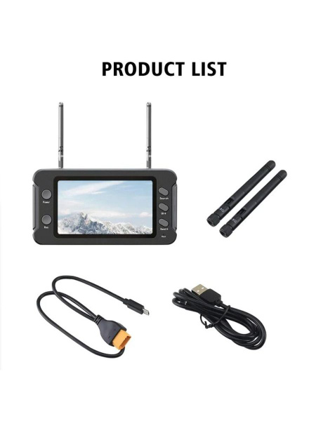 5.8G монитор с DVR 4,3-дюймовый ЖК-дисплей 40CH 16:9 NTSC/PAL, Автопоиск видеозаписи купить на ...