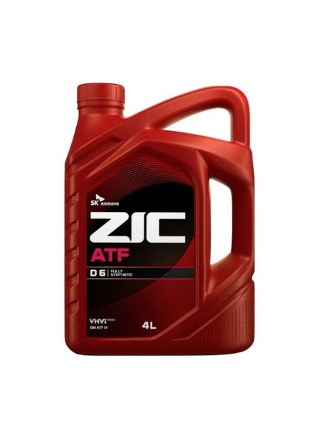 Масло моторное ZIC ZIC ATF Dexron 6 4л арт.162630 Синтетическое 4 л 162630 купить c доставкой на ...