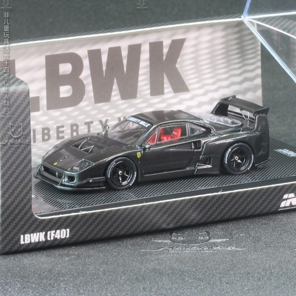 INNO Model 1:64 Ferrari LBWK F40 Full Carbon Легковая модель автомобиля ...
