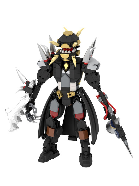 Пластиковый конструктор/Skibidi toilet,Zombie Clock Man,24cm купить на ...