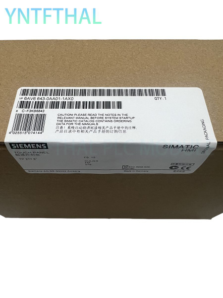 Новый оригинал Интерфейс человека-машины SIEMENS 6AV6643-0AA01-1AX0 ...