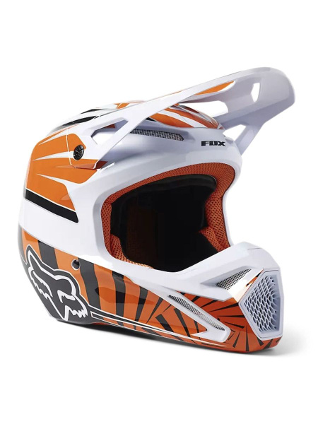 Шлем подростковый Fox V1 Goat Youth Helmet Orange, YS купить на OZON по ...