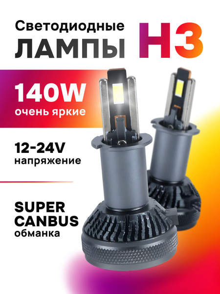 Лампа автомобильная Autoled-opt 12 В, 24 В, 2 шт. A10 LED EXP купить c доставкой на OZON по ...