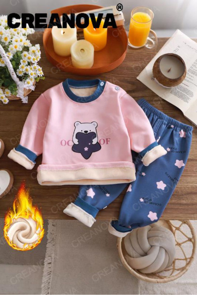 Комплект распашонок Девочки, Мальчики CREANOVA, размер 80 Длинный разноцветный Полиэстер Зима ...