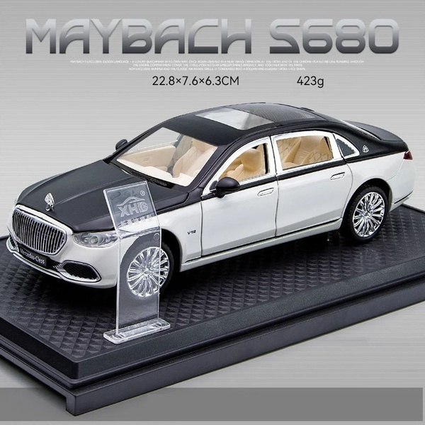 1:24 Vehicle Benz Maybaches S680 Металлическая модель автомобиля ...