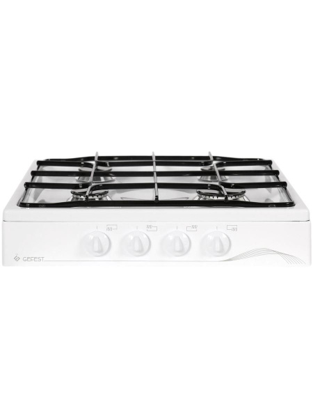 Газовая плита настольная 4 конфорки Gefest ПГ 900-03, белая купить на OZON по низкой цене ...