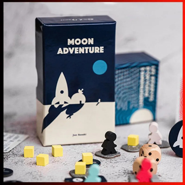Oink Game "Moon Adventure" Настольные игры Лунные приключения Семейные ...
