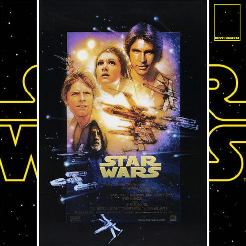 4 отзыв на Постермания Постер "Звёздные войны Эпизод 4 (1977)", 40 см х 60 см от покупателей OZON