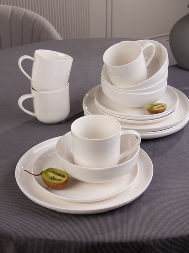 654 отзыв на Набор обеденной посуды из фарфора / Сервиз Lefard "Fashion" на 4 персоны 16 ...