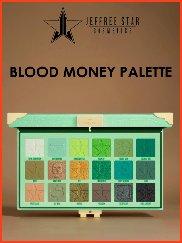 257 отзыв на Палетка теней для век Jeffree Star - Blood Money Palette, 18 оттенков, 27 гр. от ...