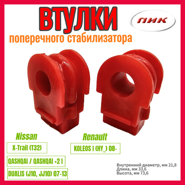 54613-3UB0A Втулки переднего поперечного стабилизатора NISSAN JUKE ...