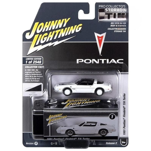 Машинка Johnny Lightning 1/64 JL B1 1981 Pontiac Firebird T/A Turbo Die ...