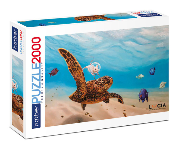 Пазл Hatber Premium 2000 элементов 980х680мм -Узнай себя!-(Lucia Heffernan) - купить с доставкой ...