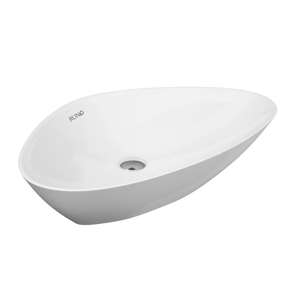 Раковина Runo Chinax59 см, белый купить по доступной цене с доставкой в интернет-магазине OZON ...