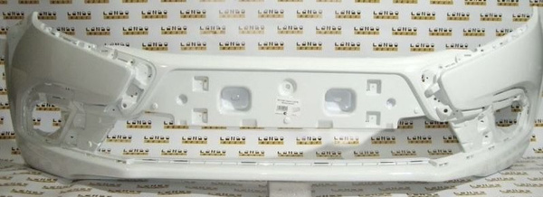 Бампер передний Ваз Лада гранта 2 new fl LADA Granta белый ледниковый ...