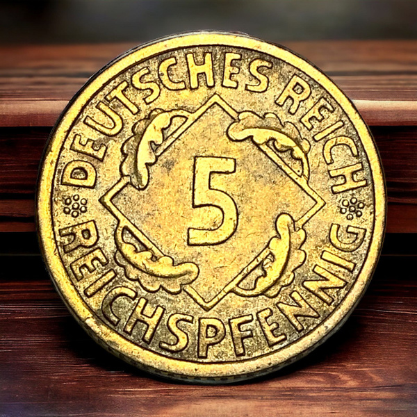 Монета Германия 5 рентенпфеннингов 1935 год, A. Колосья купить на OZON по низкой цене (1417064534)