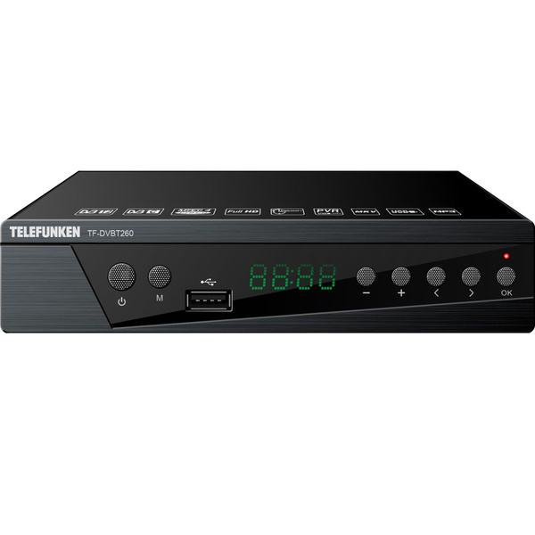 Роутер Telefunken Мультимедийный плеер с DVB-T2 приемником TF-DVBT260 ...