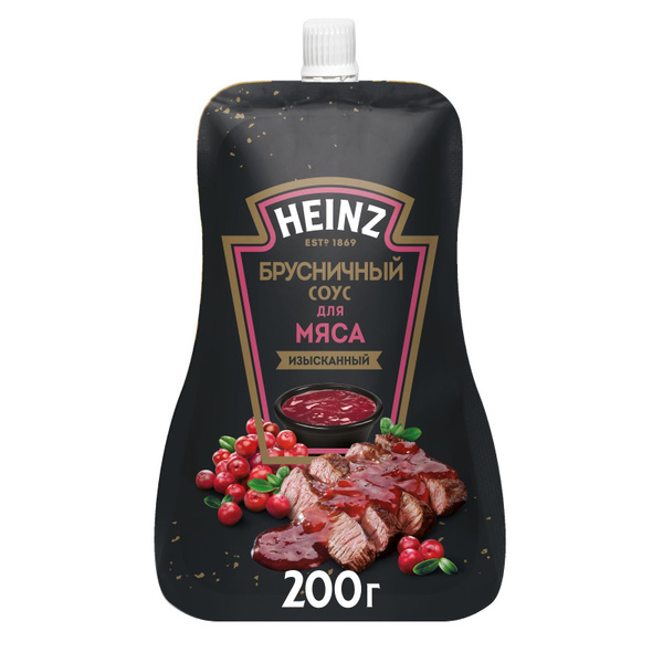 Соус Heinz Брусничный, деликатесный, 200 г купить на OZON по низкой ...