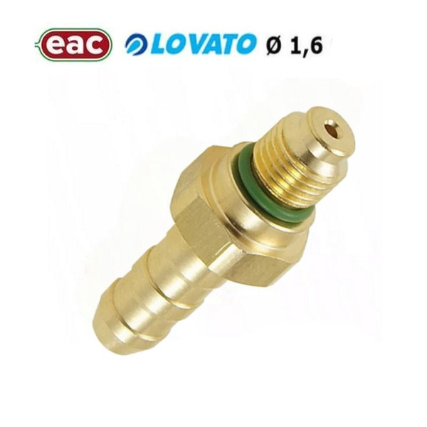 Штуцер калибровочный для форсунок ГБО LOVATO KP 1,6 мм - LOVATO арт. 668109000 - купить по ...