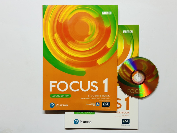 Focus 1 Полный Комплект, Student's Book + Workbook + CD - купить с ...