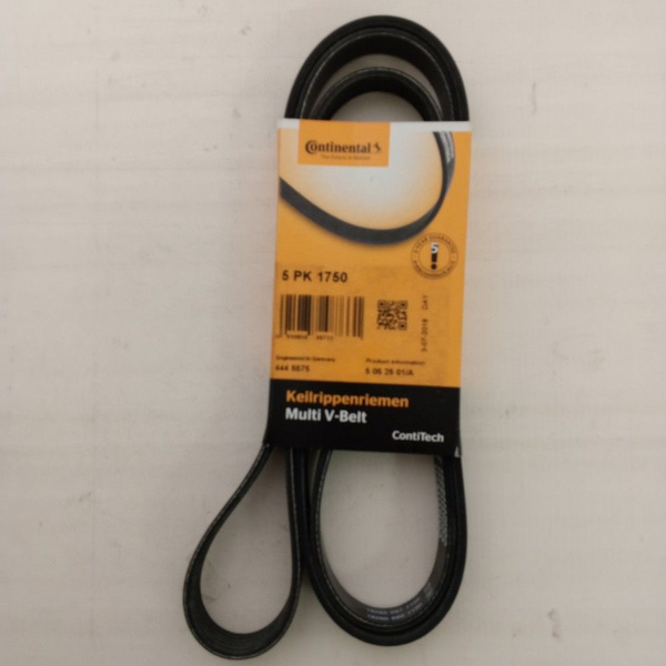 Ремень поликлиновой CONTITECH "5PK1750" MERCEDES NISSAN RENAULT DACIA ...