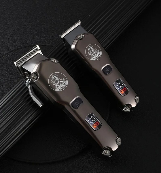 Набор для стрижки VGR v-675, серый металлик - купить по выгодным ценам в интернет-магазине OZON ...