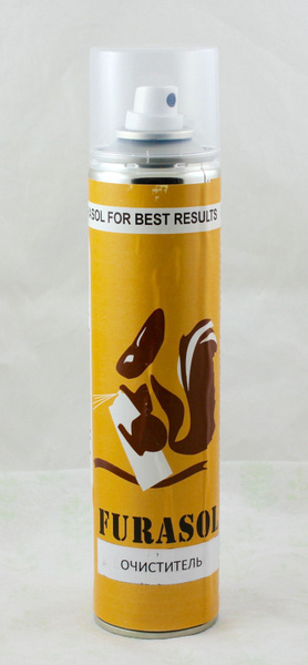 FURASOL Очиститель (аэрозоль) для меха(300мл) - купить с доставкой по ...