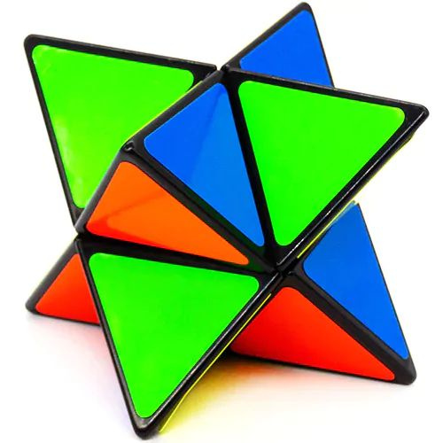 Головоломка / Calvin's Puzzle Pyraminx Star 2x2 Черный/ Кубик Рубика ...