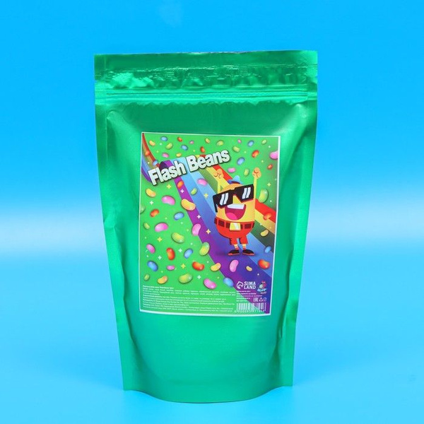 Мармелад бобы желе "Flash Beans", зеленый, 500 г - купить с доставкой по выгодным ценам в ...