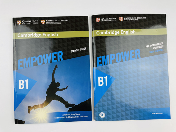 Cambridge English Empower B1 Pre Intermediate First Edition Student's Book + Workbook +CD набор ...