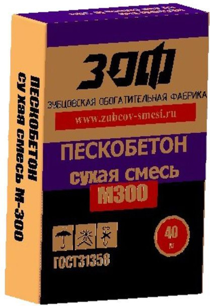 Пескобетон, 40 кг - купить по доступной цене в интернет магазине OZON ...
