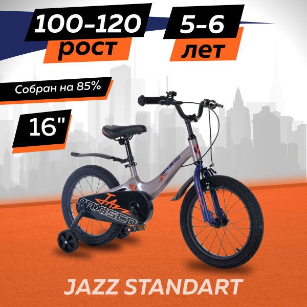 Велосипед Maxiscoo JAZZ Стандарт 16" (2024) - купить с доставкой по ...