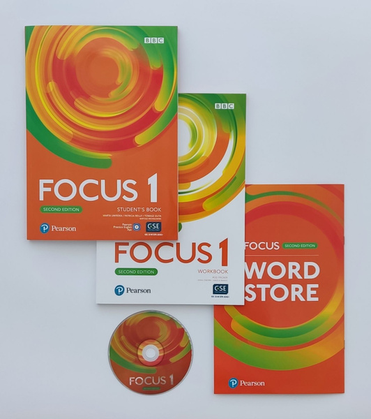 Учебник Focus 1 (2st edition) Student's Book and Workbook, комплект с ...