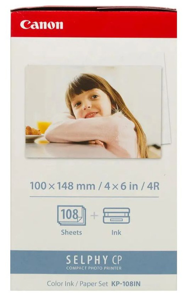 Расходник для печати Canon KP-108IN / 3115B001, Набор CMY, для термосублимационного принтера ...