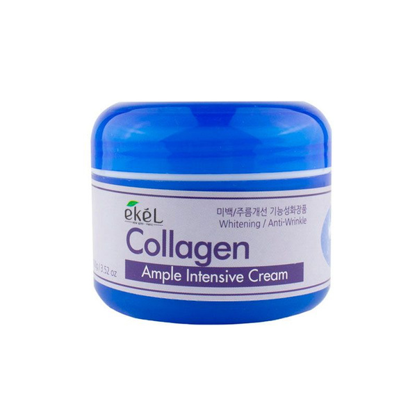 EKEL Ample Intensive Cream Collagen Крем для лица с коллагеном 100г ...