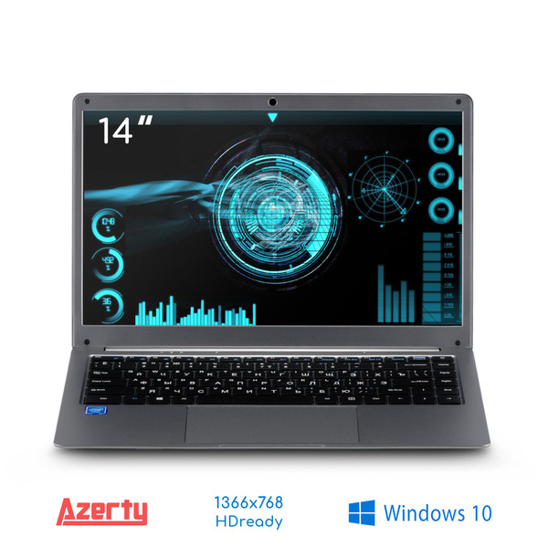 Ноутбук Azerty AZ-1406, серебристый купить по низкой цене: отзывы, фото ...
