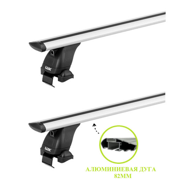 Комплект багажника LUX Багажник на крышу а/м Lada Xray (хэтчбек 2016 ...