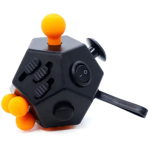 Антистресс кубик Fidget Cube 12 сторон Черный - купить с доставкой по выгодным ценам в интернет ...