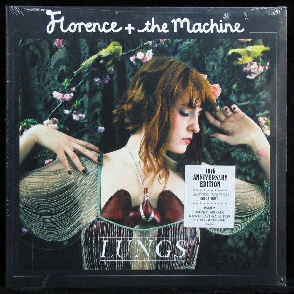 LP Florence + The Machine - Lungs (coloured vinyl) (винил) (336948) - купить с доставкой по ...