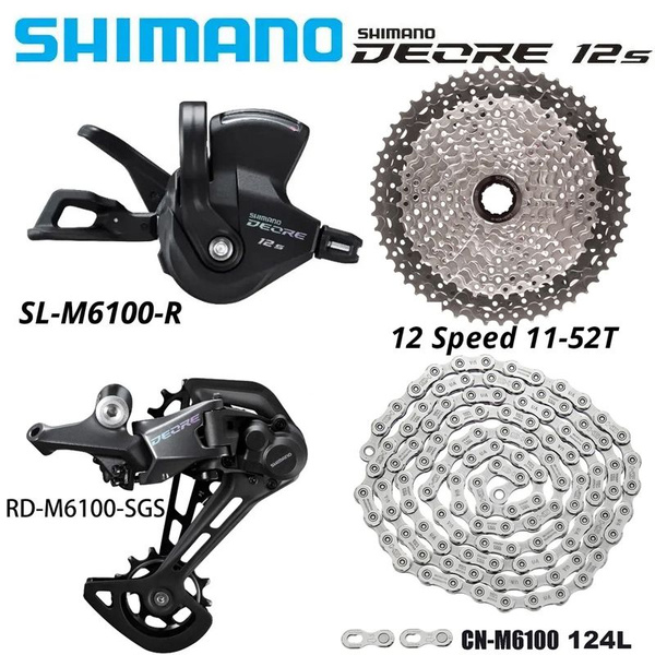 Shimano Deore M6100, группа 1x12, переключение SL-R/RD (С окном ...