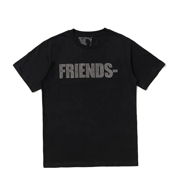 Футболка VLONE, размер 42, цвет черный, хлопок 100% - купить по ...