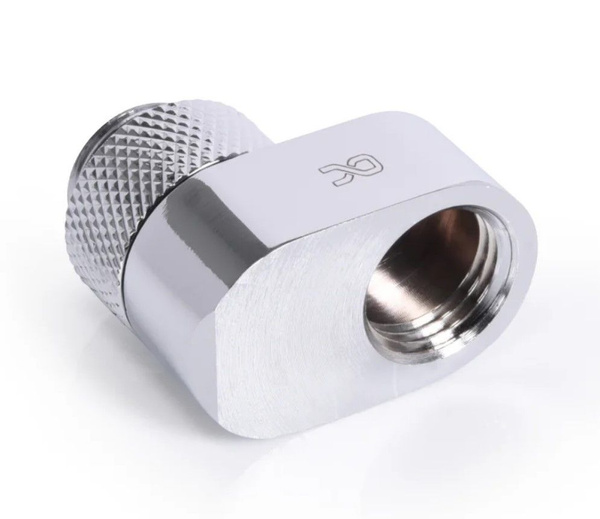 Фитинг Alphacool Eiszapfen, смещенная деталь 16 мм, вращающаяся G1/4 на ...