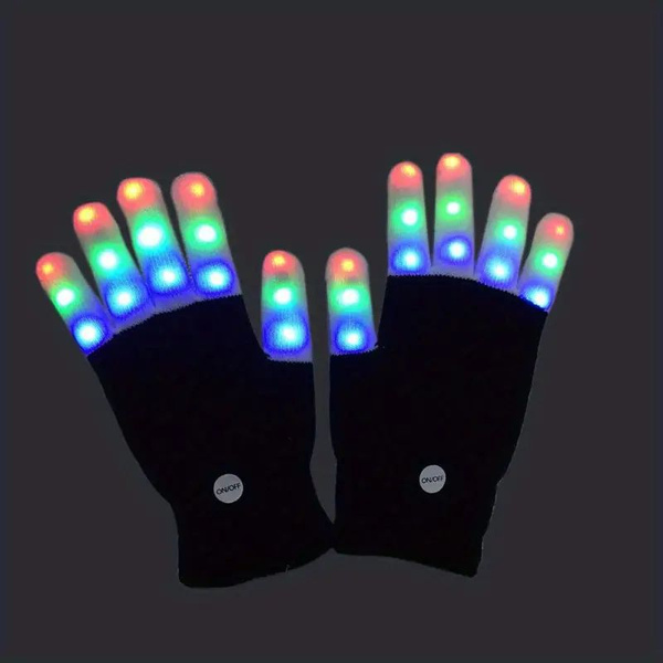 Магические перчатки с LED-подсветкой - Цветные светящиеся игрушки ...