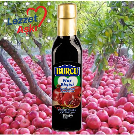 Соус BURCU гранатовый 345 г концентрат - купить с доставкой по выгодным ...