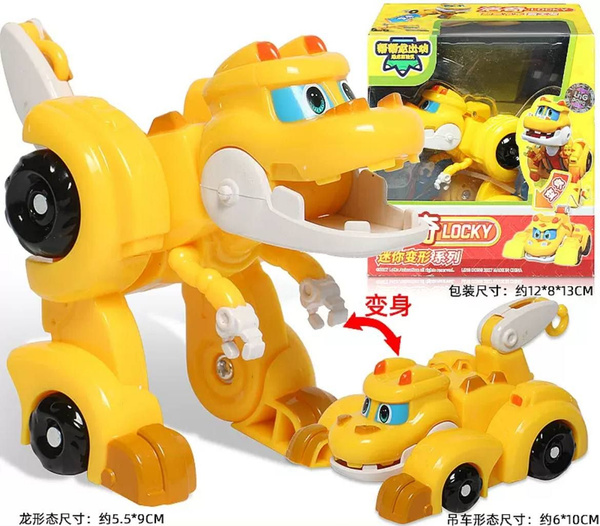 Игрушка-трансформер Команда (Отряд) Дино "Gogo Dino" динозавр Лаки ...
