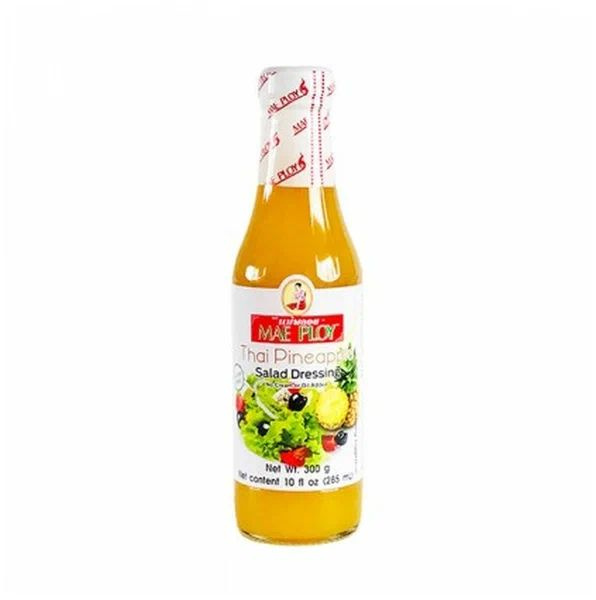 Соус тайский "Ананас" для салатов, птицы, морепродуктов Mae Ploy, 285 ...