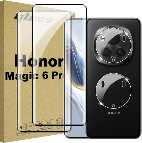 Подходит для Honor Magic 6 Pro (Хонор Магик 6 Про) Закаленное стекло ...