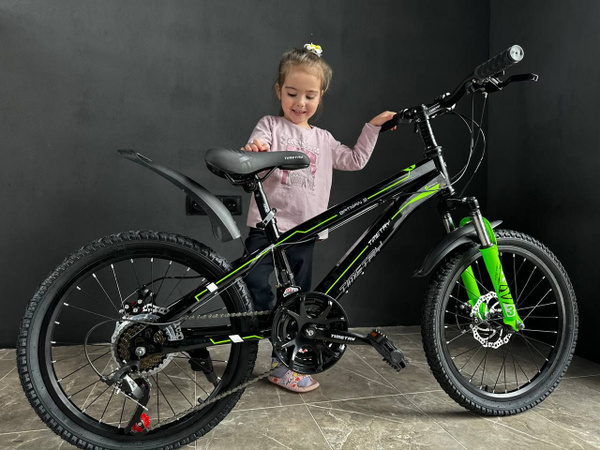 Велосипед детский Timetry TT021 Колёса 20" 21 скорость, горный ...